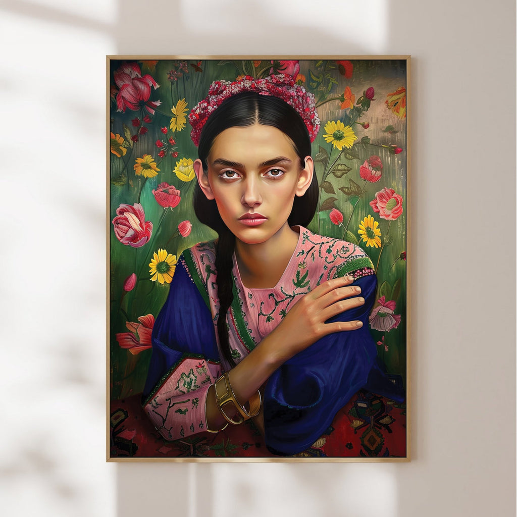 Isabella No.2 – Bold Feminine Portrait Art – Alicia Bourley Art